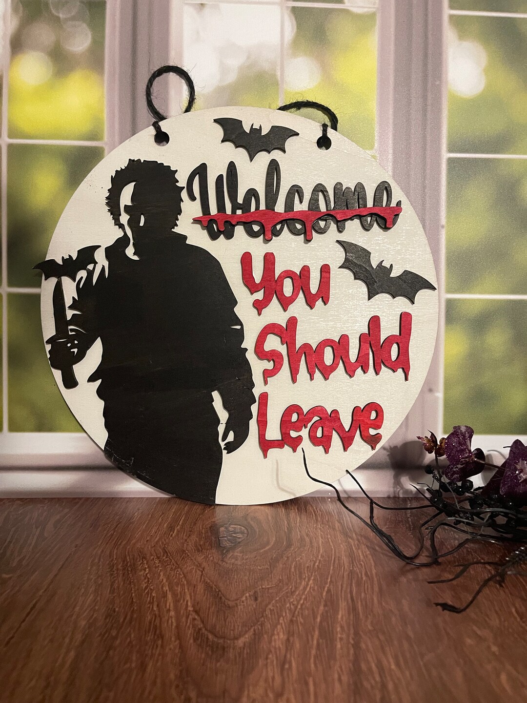 Mike Meyers Halloween Horror Door Hanger - Etsy