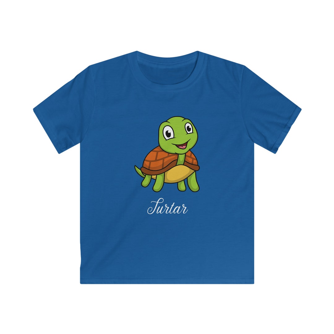 Turtar/ Turtle Kids Softstyle Tee - Etsy