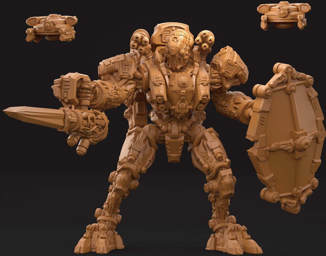 Anime Mech Ready Stl File for 3D Printer, 3D Digital Printing, 3D ...