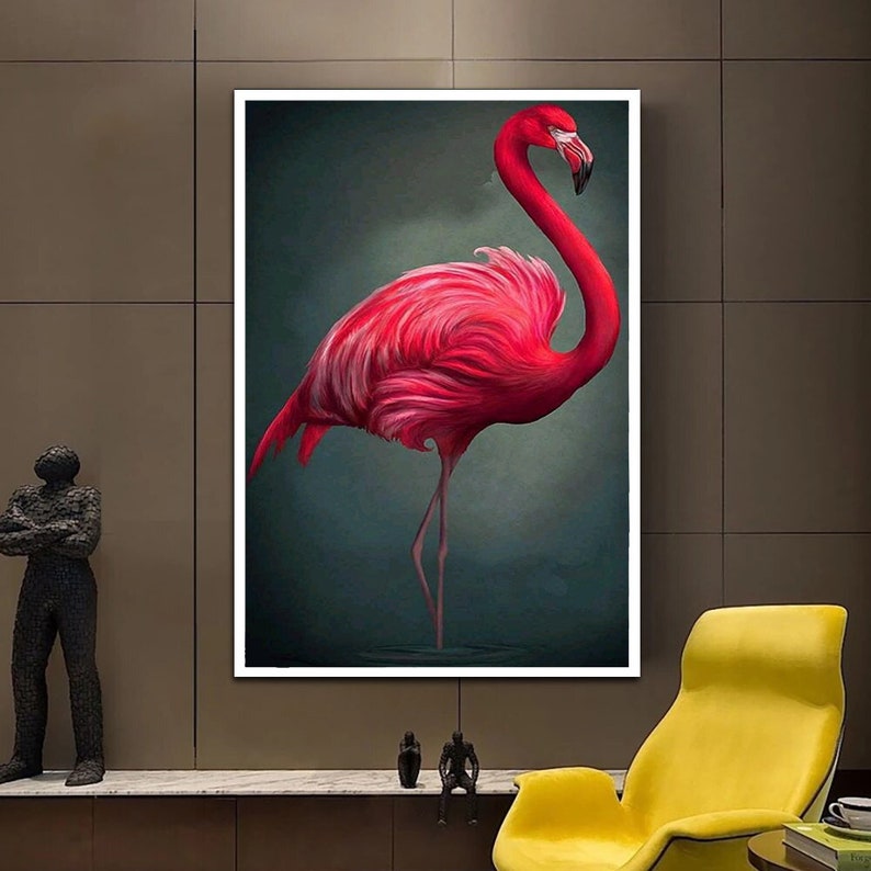 Flamingo Canvas, Animals Home Decor, Flamingo Decor, Pink Flamingo ...