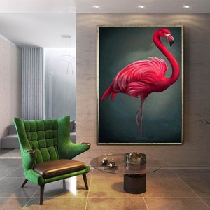 Flamingo Canvas, Animals Home Decor, Flamingo Decor, Pink Flamingo ...