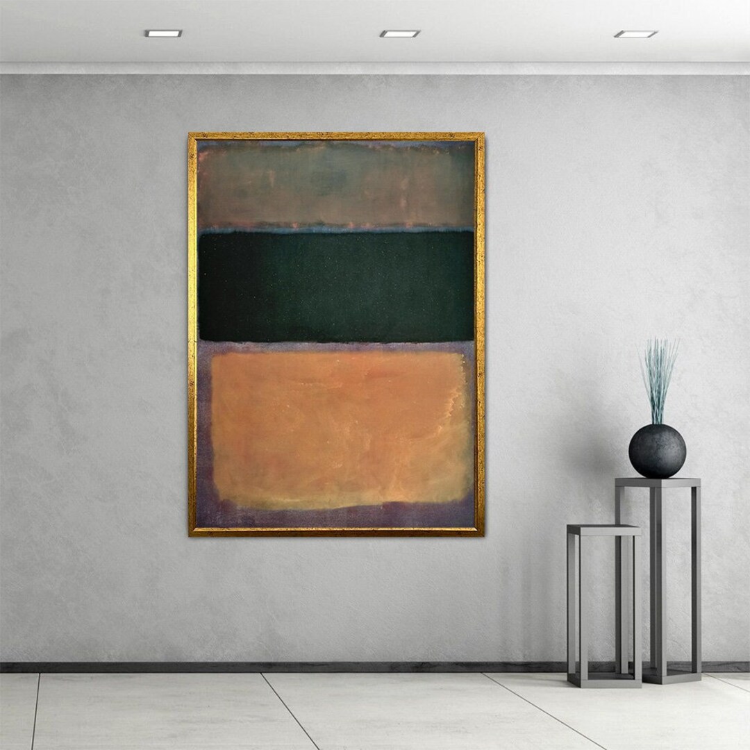 Mark Rothko Print 3 Pieces, Art Exhibition, Modern Wall Decoration ...