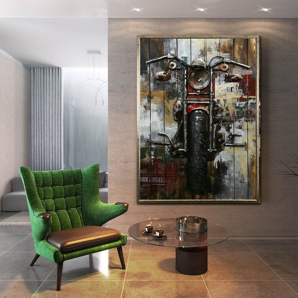 Motorcycle Decor - Etsy