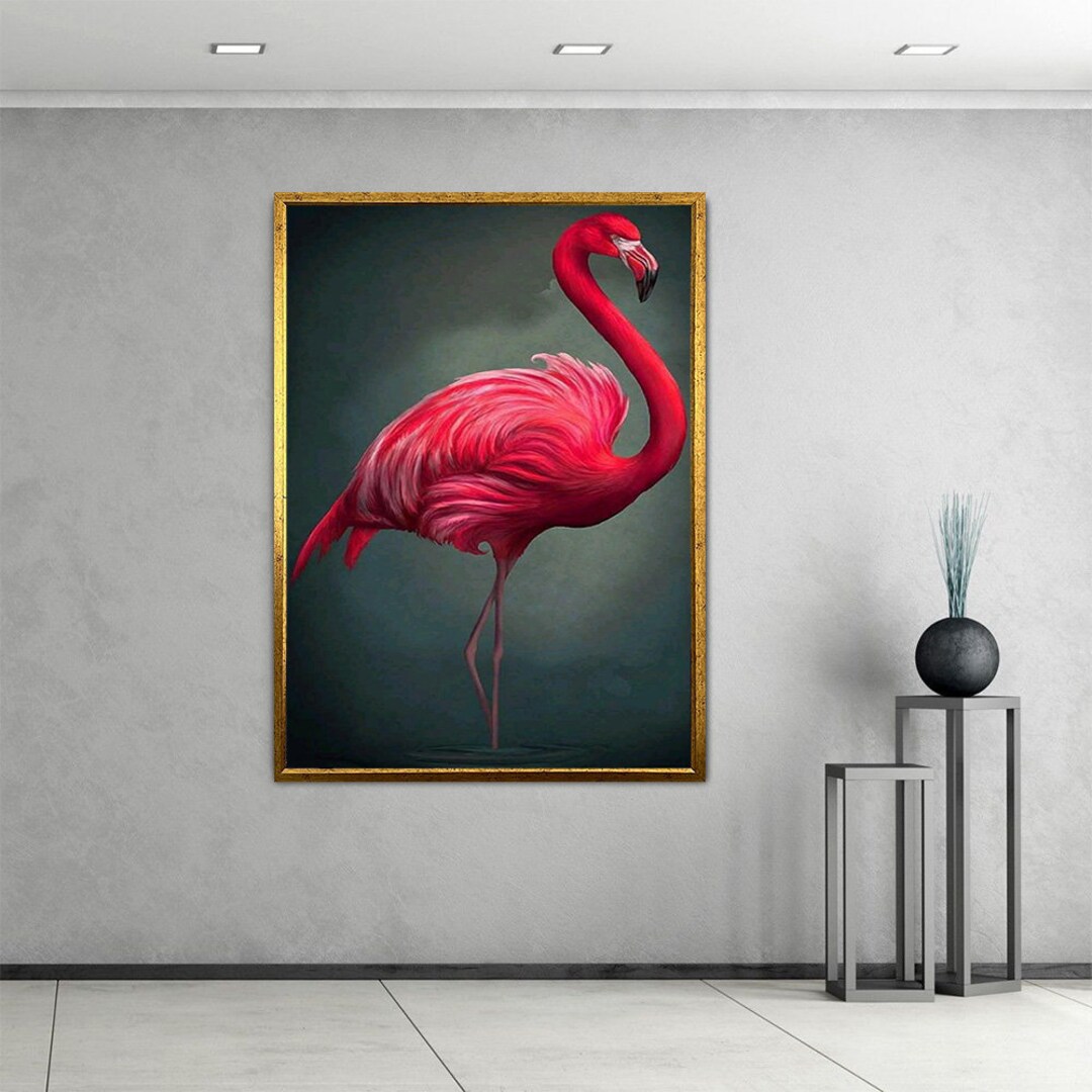 Flamingo Canvas, Animals Home Decor, Flamingo Decor, Pink Flamingo ...