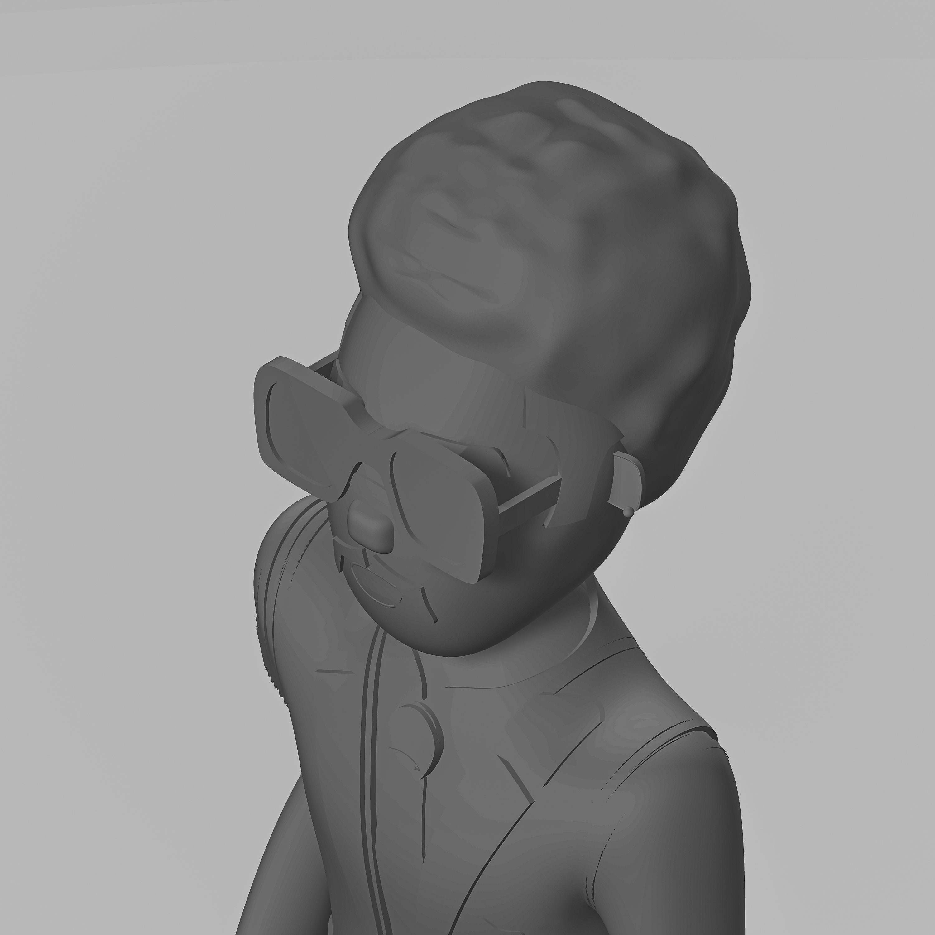 The Weeknd After Hours Cartoon Figure 3D STL PRINTABLE - Etsy