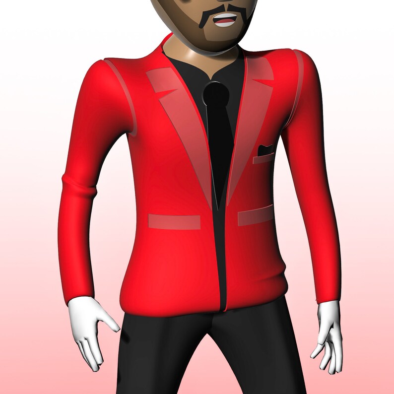 The Weeknd After Hours Cartoon Figure 3D STL PRINTABLE - Etsy