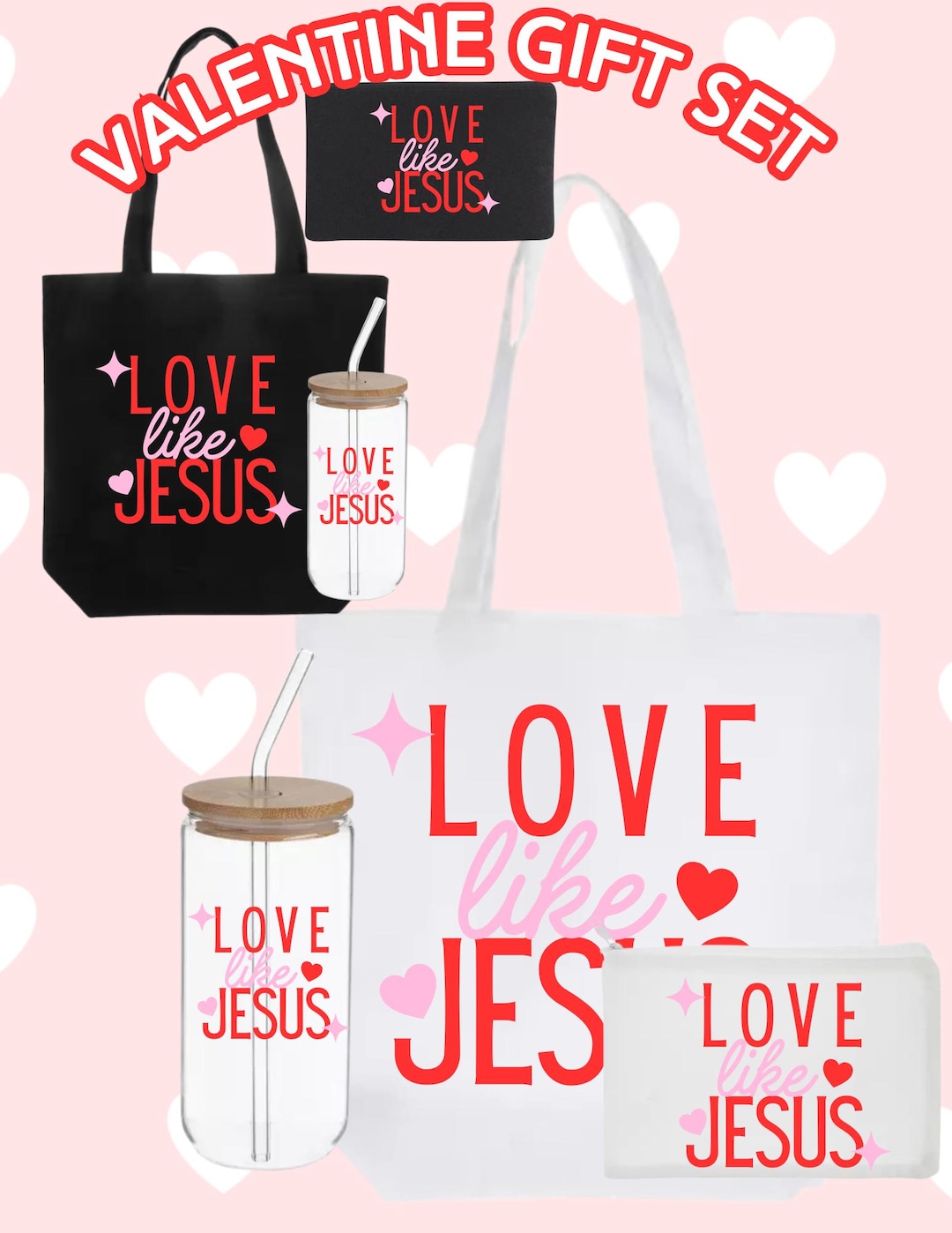 Valentines Day Gift Set| Galentines Day Party|valentines Day Tote Bag ...