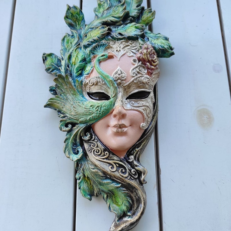 Ceramic Wall Mask - Etsy