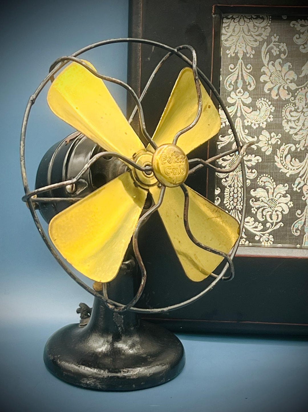 Vintage Polar Cub Type G Fan - Antique Electric Desk Fan - Pat. 1921 ...