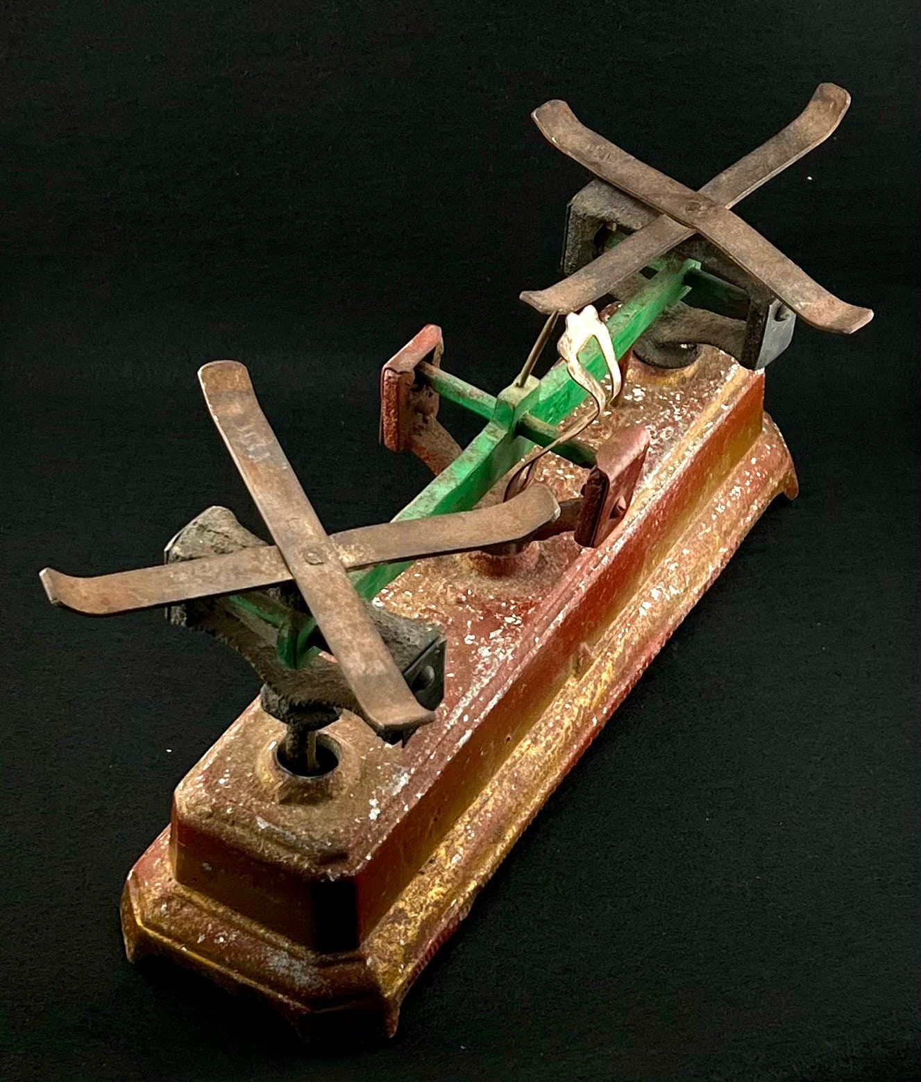 Antique FORCE 2 KILOG Cast Iron Balance Scale - Etsy