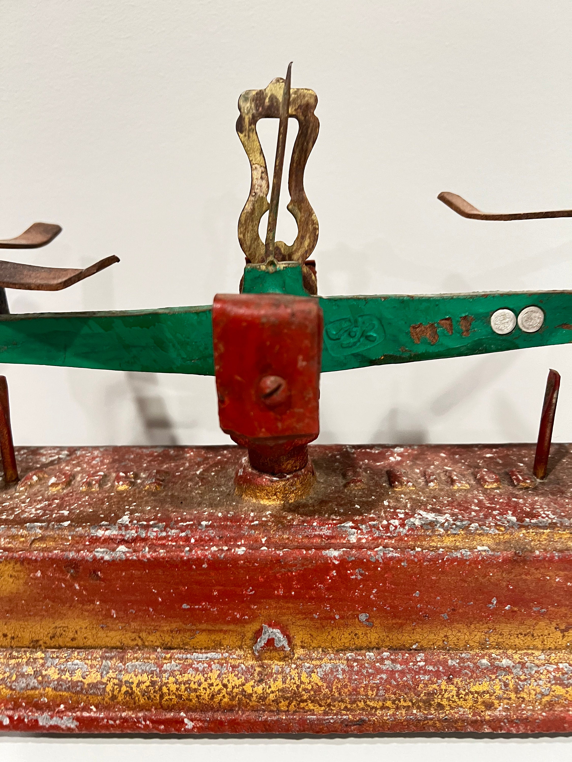 Antique FORCE 2 KILOG Cast Iron Balance Scale - Etsy