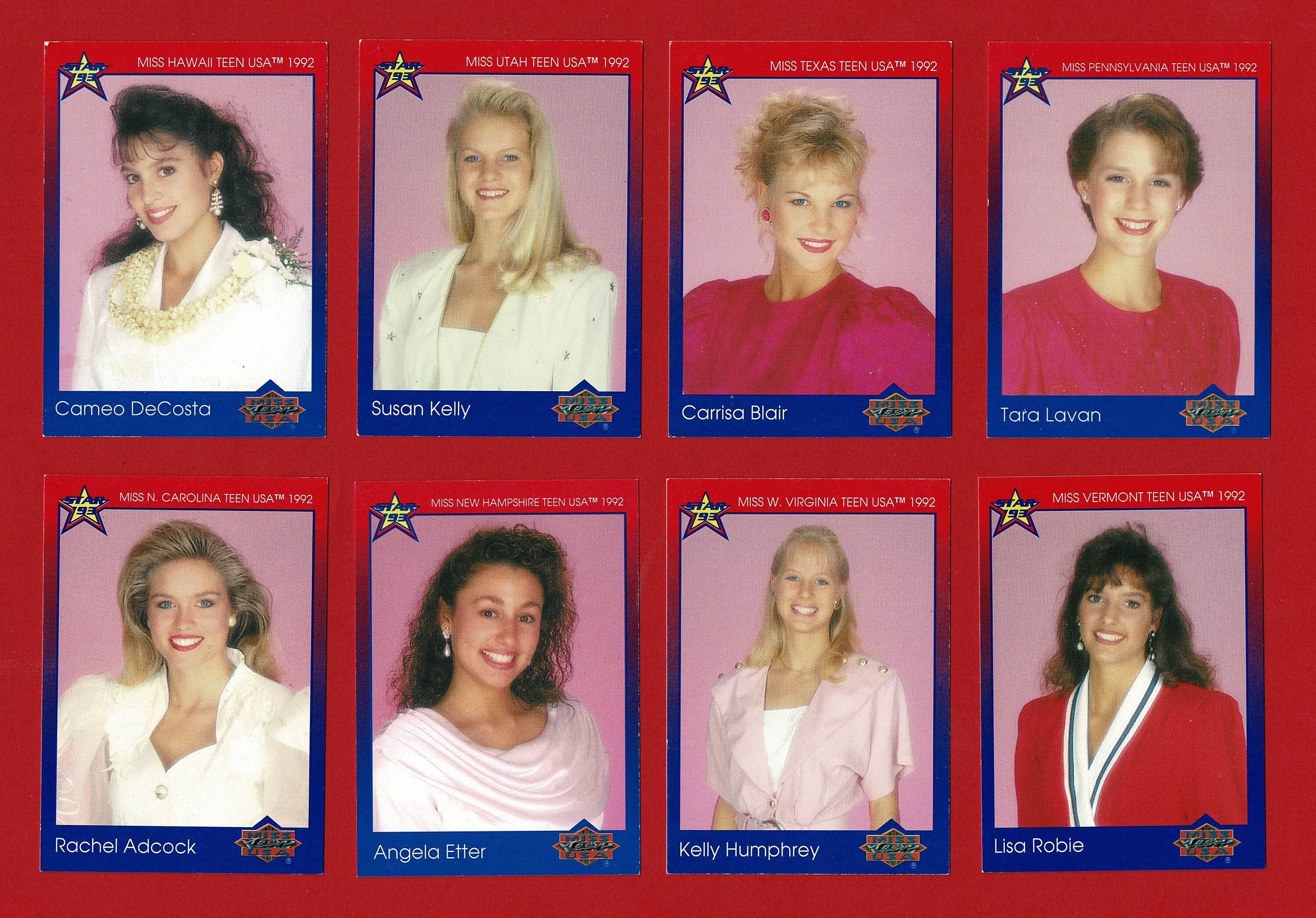 MISS UNIVERSE CARDS 1993 Beauty Pageant Trading Cards Bikinis & Bathing ...