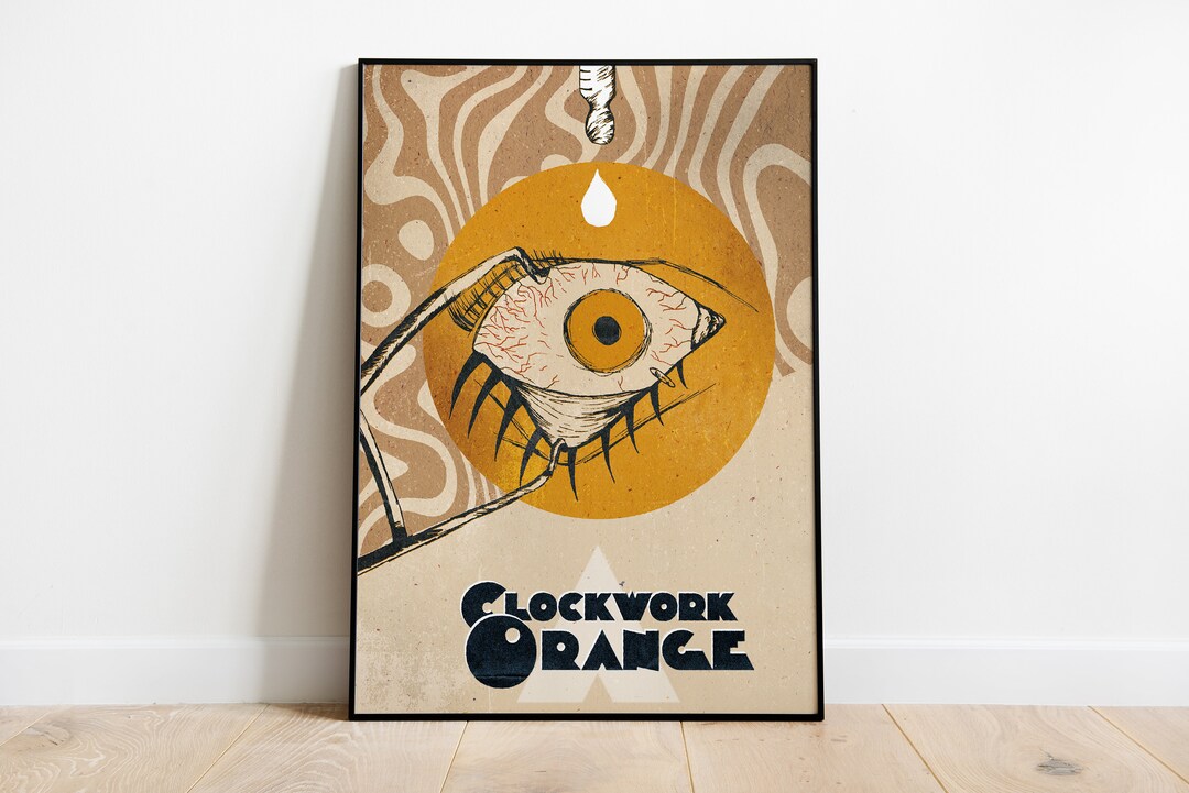 Clockwork Orange Alternative Movie Poster - Etsy