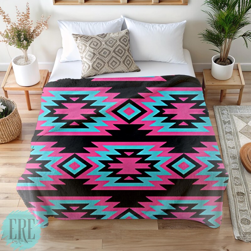 Aztec Blanket - Etsy
