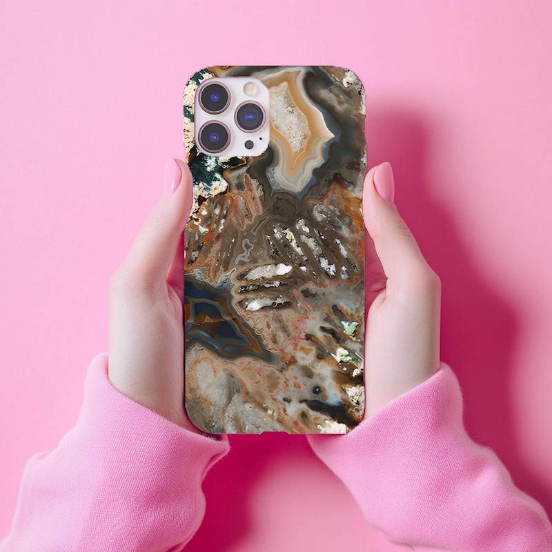 Brown Lace Phone Case - Etsy