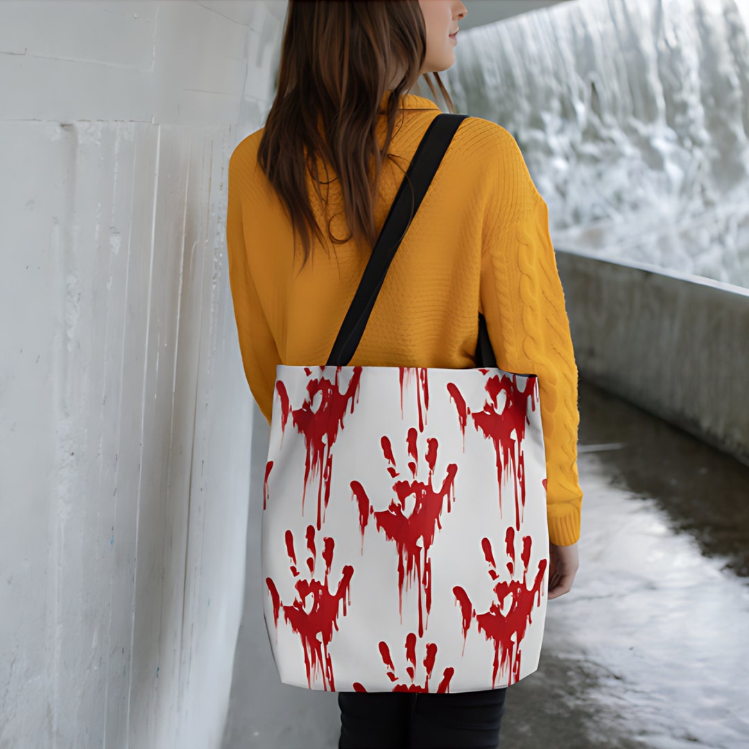 Halloween Handprint Blood Splatter Murder Mystery True Crime Junkie ...