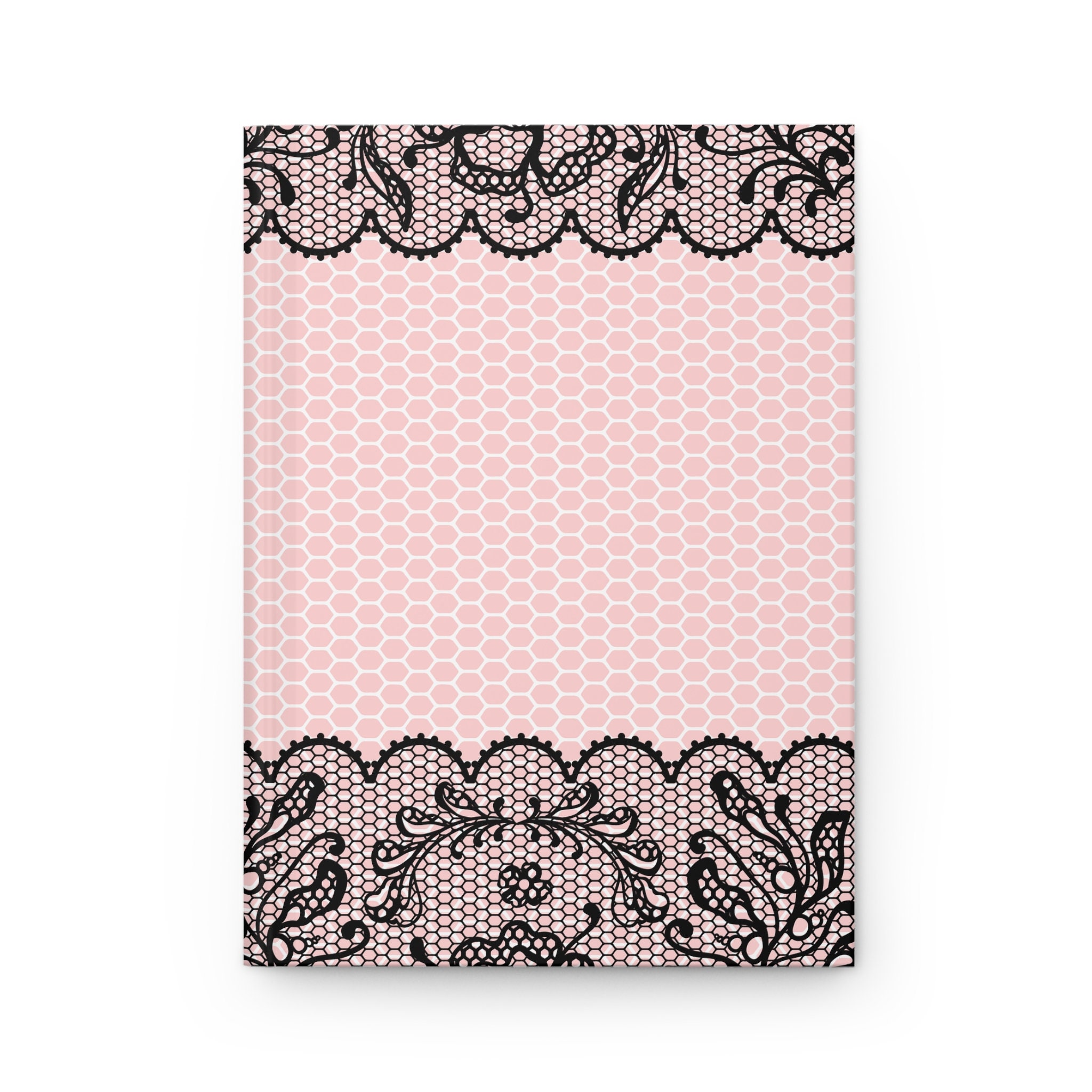 Ballerina Core Dark Coquette Lace Pattern PRINTED Journal Soft Girl ...