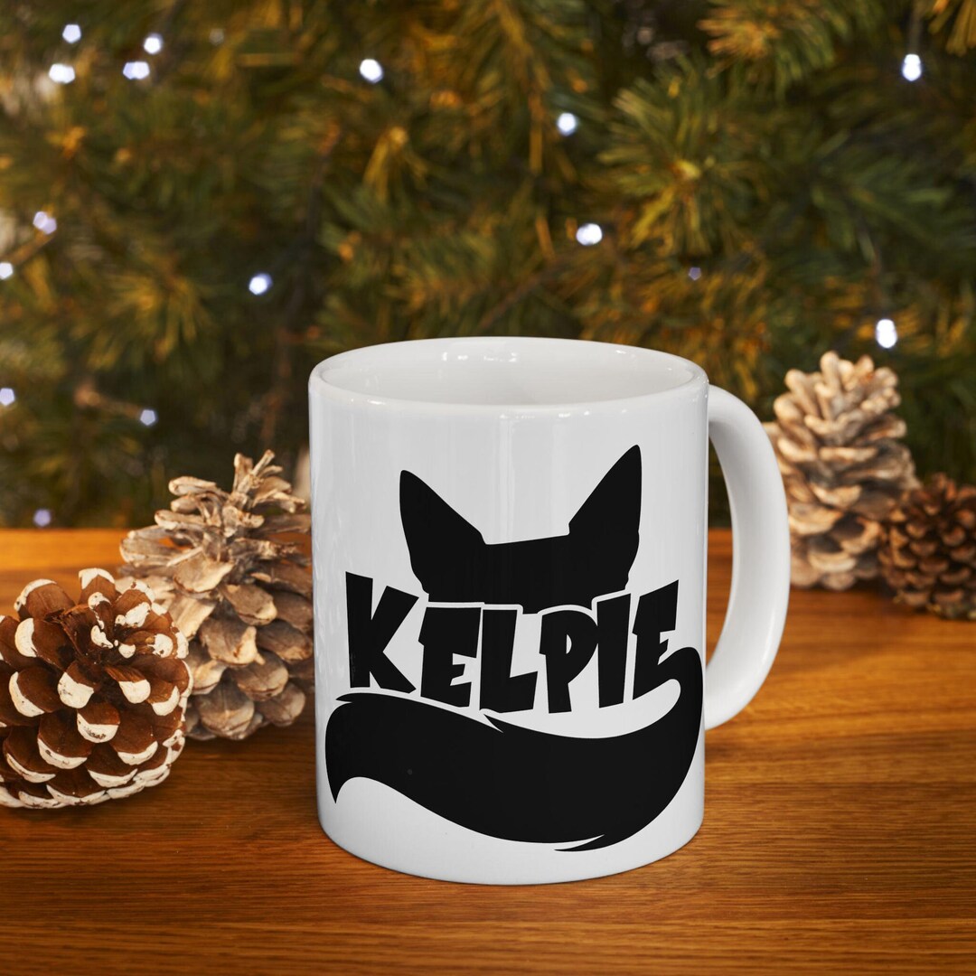 Australian Kelpie Mug Herding Dog Farm Dog Coffee Cup Working Dog Lover ...