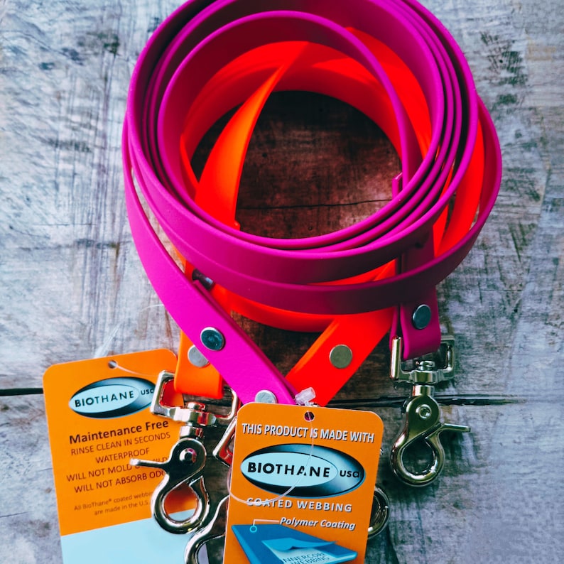 Biothane Split Horse Reins Heavy Duty Waterproof Western Riding Trail ...