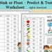 Sink or Float - Predict and Test Worksheet - Etsy
