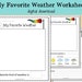 My Favorite Weather Worksheet Printable - Etsy