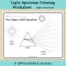 Light Spectrum Coloring Worksheet Printable - Etsy