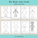 My Body - What's Inside? Mini Book Printable - Etsy