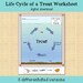 Life Cycle of a Trout Worksheet - Etsy