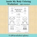 What's Inside My Body Coloring Worksheet Printable - Etsy