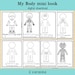 My Body - What's Inside? Mini Book Printable - Etsy