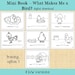 What Makes Me a Bird Chicken Mini Coloring Book Printable - Etsy