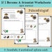 If I Become a Scientist Coloring Page + Writing Prompt Bundle | 7 ...