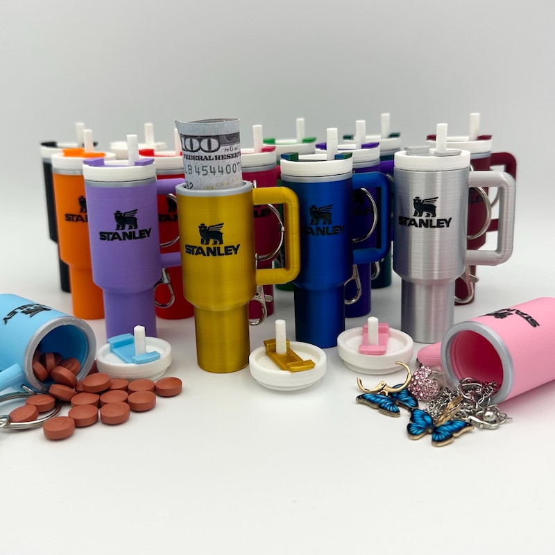 Mini Stanley Keychain - Etsy