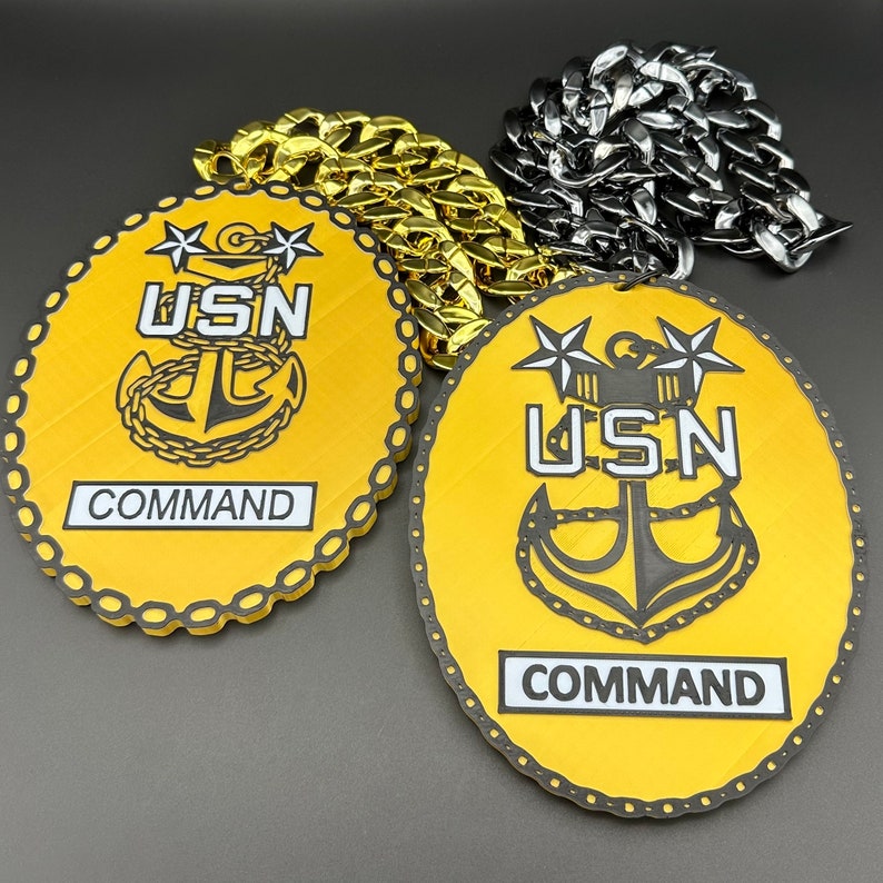 Navy Command Master Chief Chain - Etsy