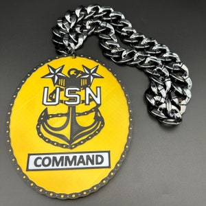 Navy Command Master Chief Chain - Etsy