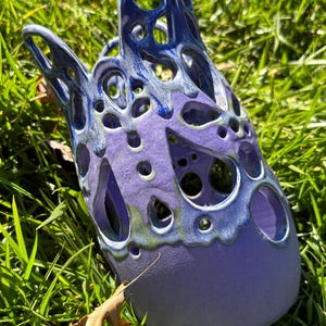 Purple Luminary Vase - Etsy