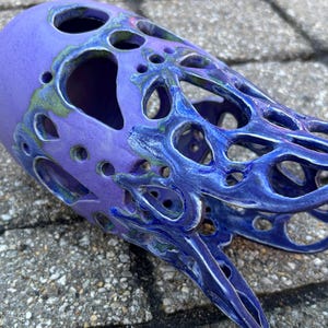 Purple Luminary Vase - Etsy