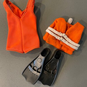 GI Joe Swimsuit, Life Jacket and Fins - Etsy