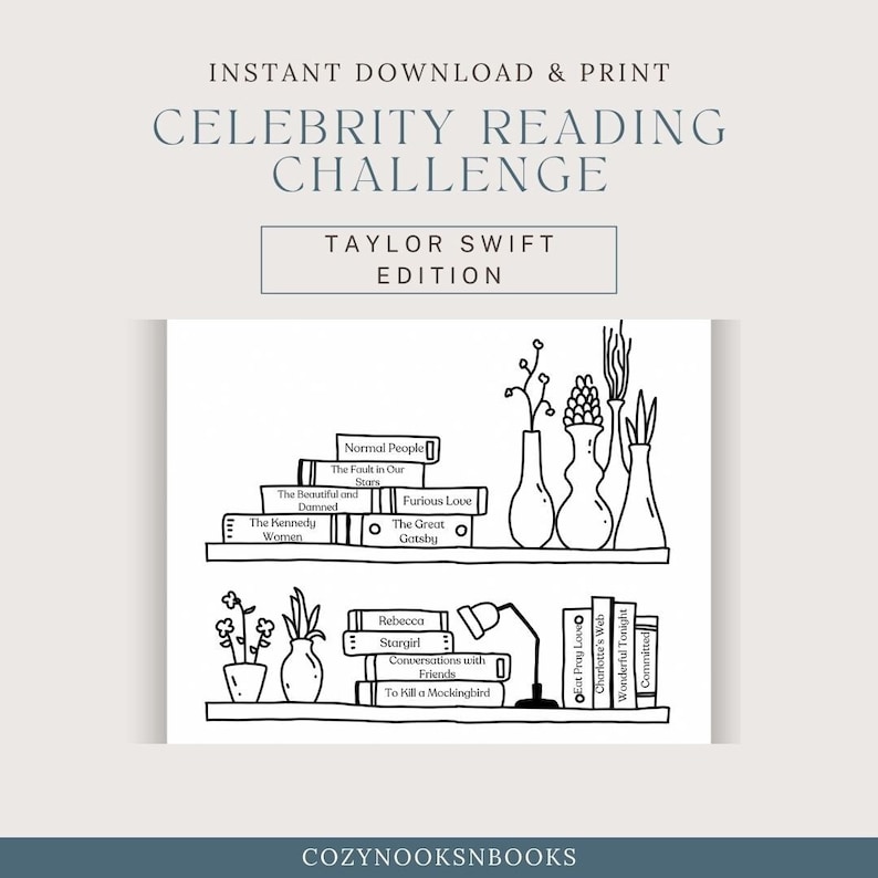 Taylor Swift Reading Challenge | Celebrity Reading Challenge ...