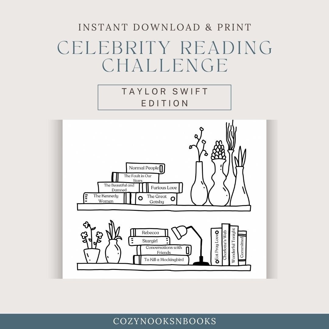 Taylor Swift Reading Challenge | Celebrity Reading Challenge ...