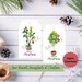 Printable Christmas Gift Tags Template House Plant Christmas Gift Tags ...