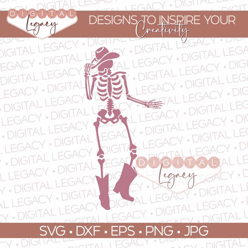 Skeleton Svg - Etsy