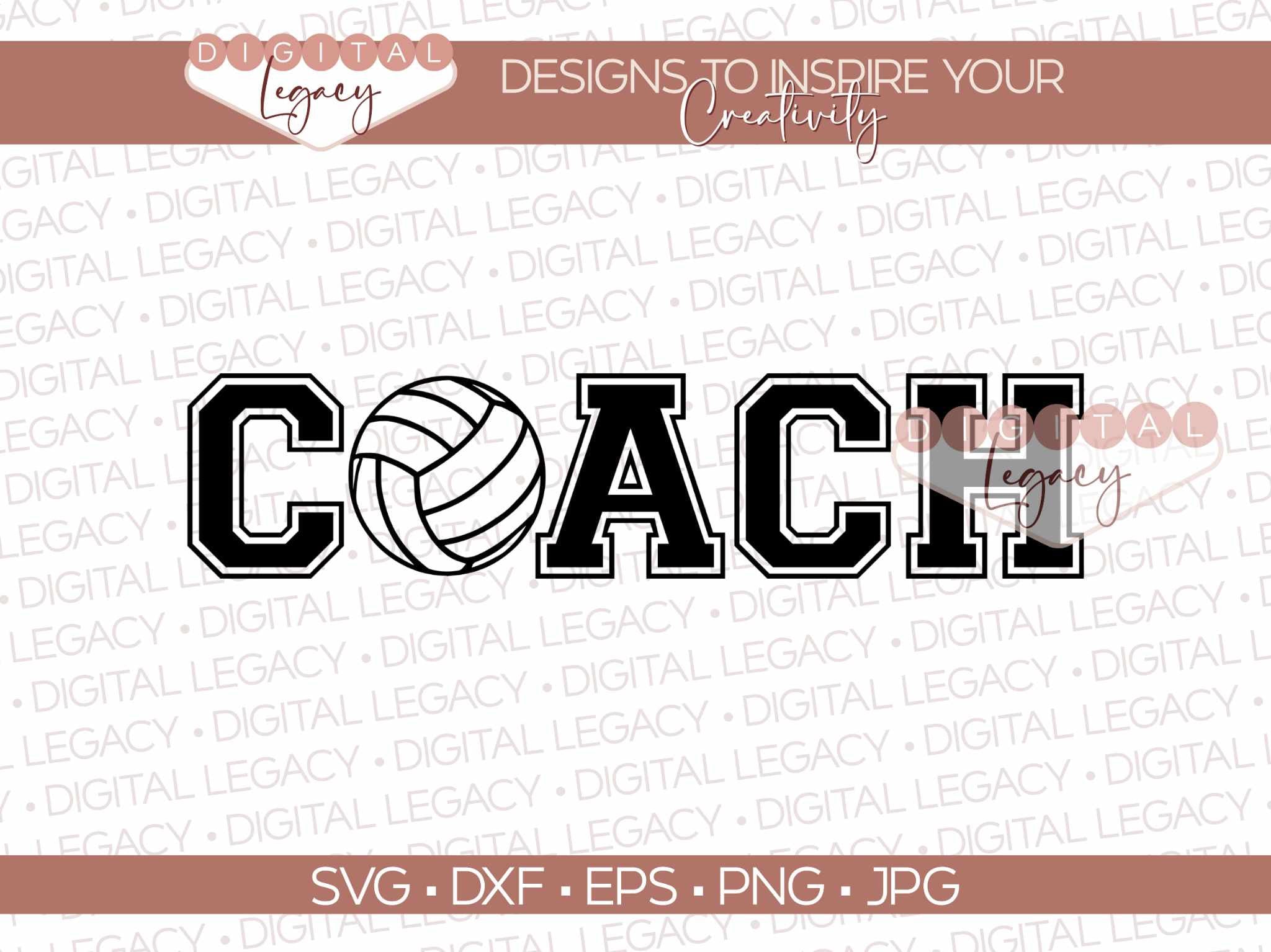 Volleyball Coach Svg Volleyball Svg Volleyball Coach Svg Instant ...