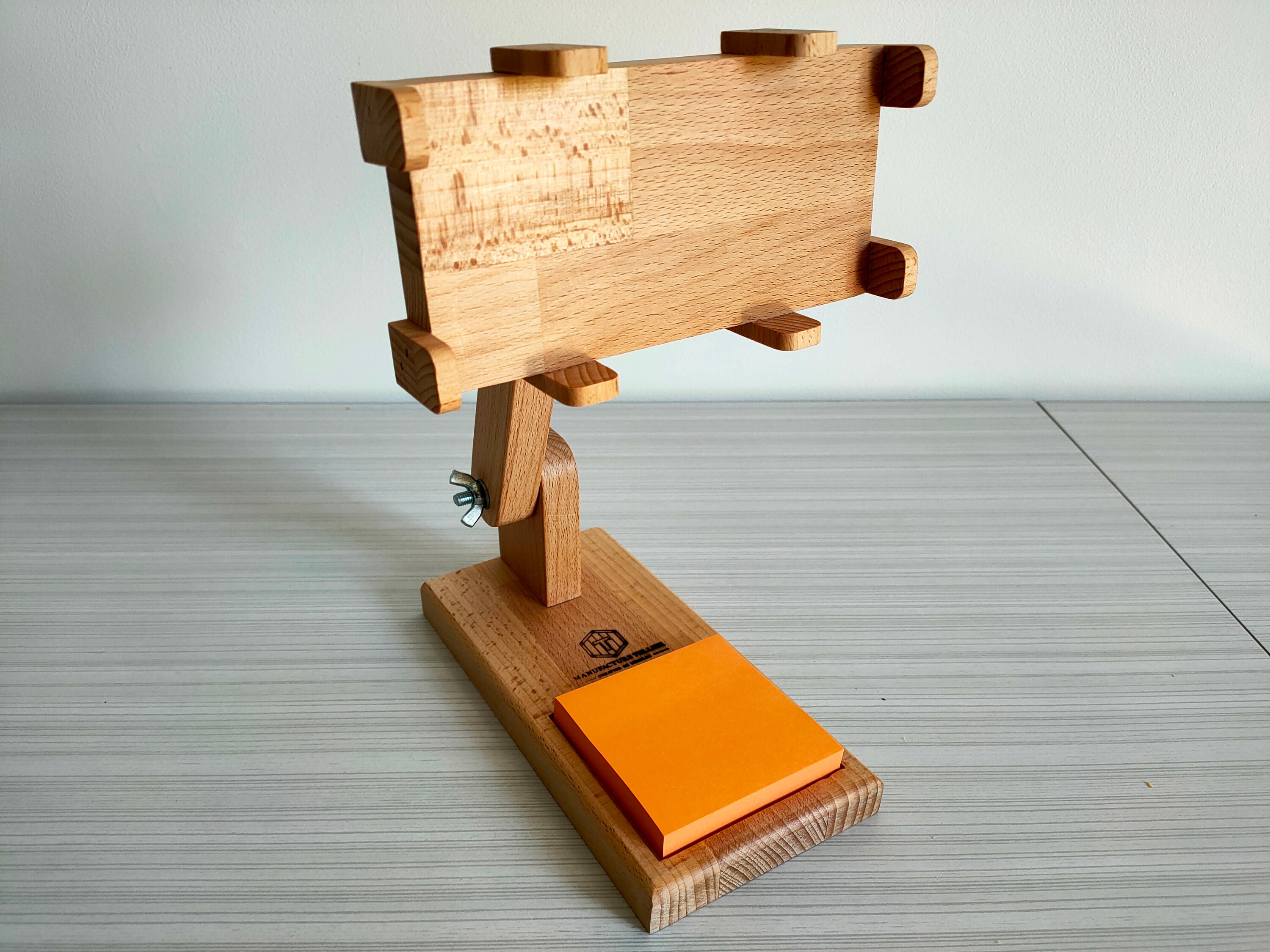 Beech Phone Holder for Office - Etsy