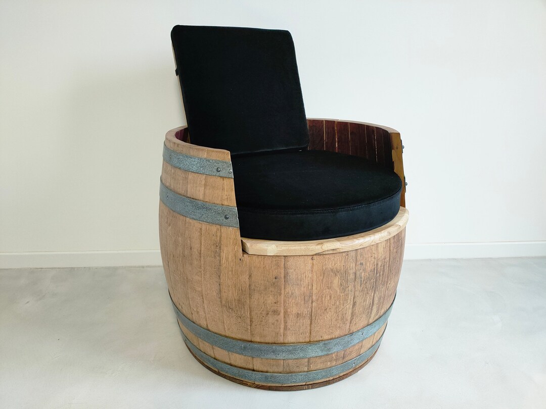 Comfortable Barrel Chair - Etsy