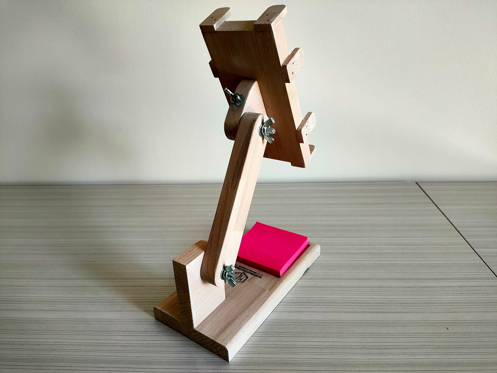 Beech Phone Holder for Office - Etsy