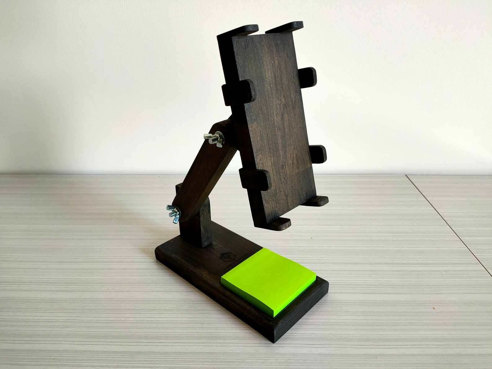 Beech Phone Holder for Office - Etsy
