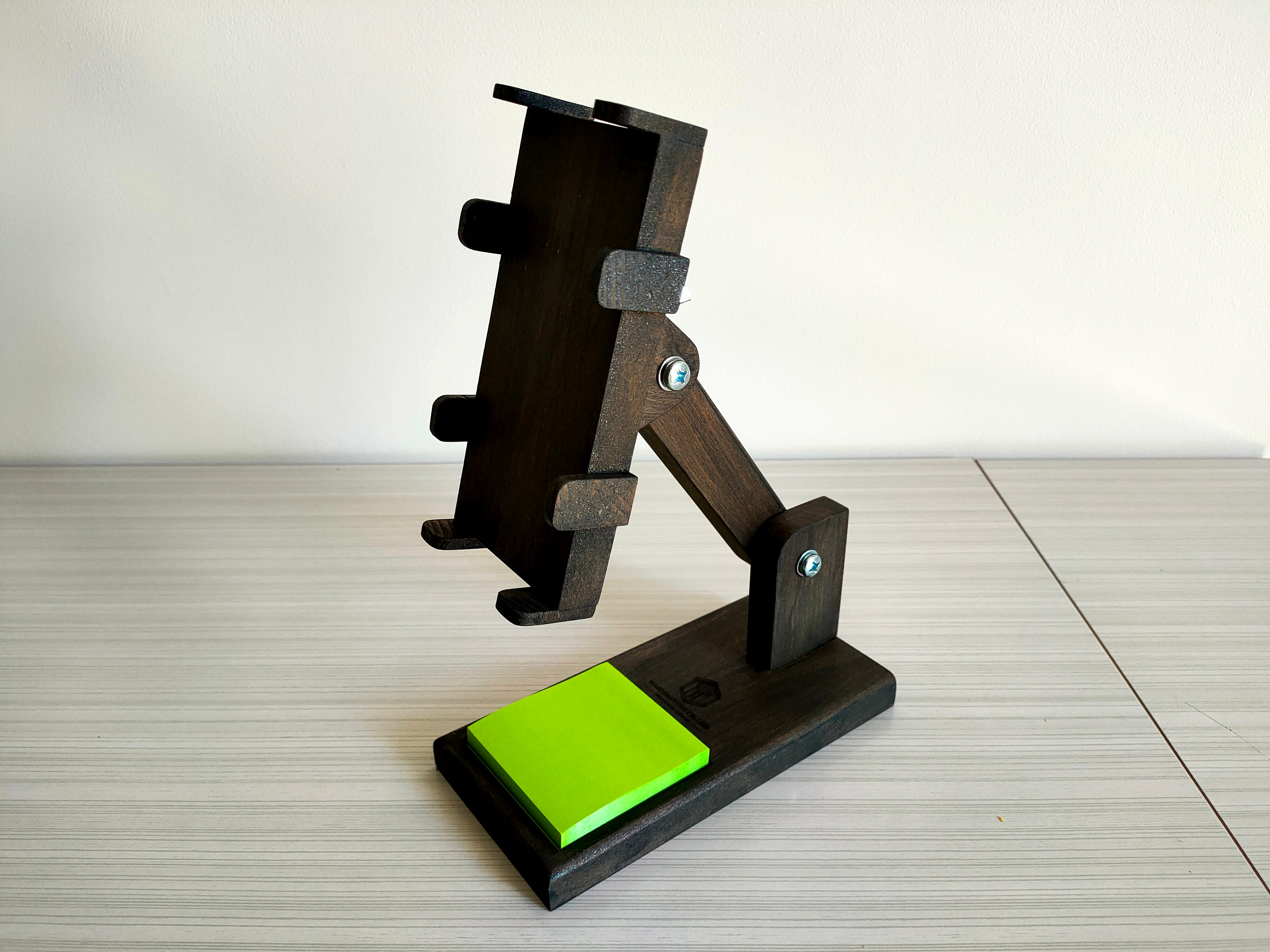 Beech Phone Holder for Office - Etsy