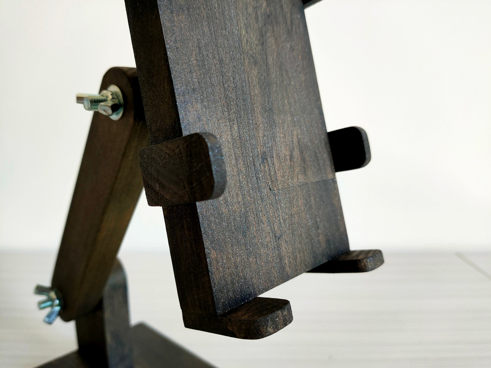 Beech Phone Holder for Office - Etsy