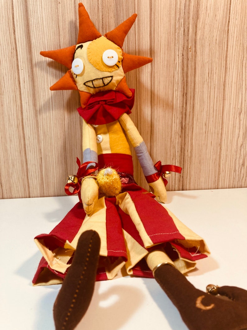 FNAF Security Breach Sundrop and Moondrop/handmade Plushies - Etsy